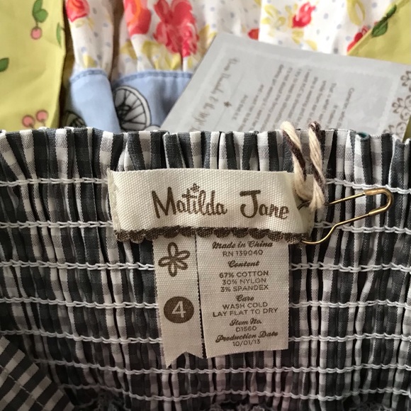 Matilda Jane | Dresses | Matilda Jane Nwt Girls Size 4 Multi ...